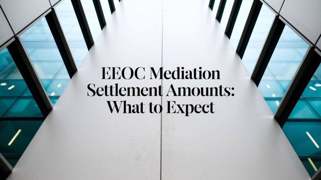 EEOC Mediation Settlement Amounts: What to Expect - LawForPublic
