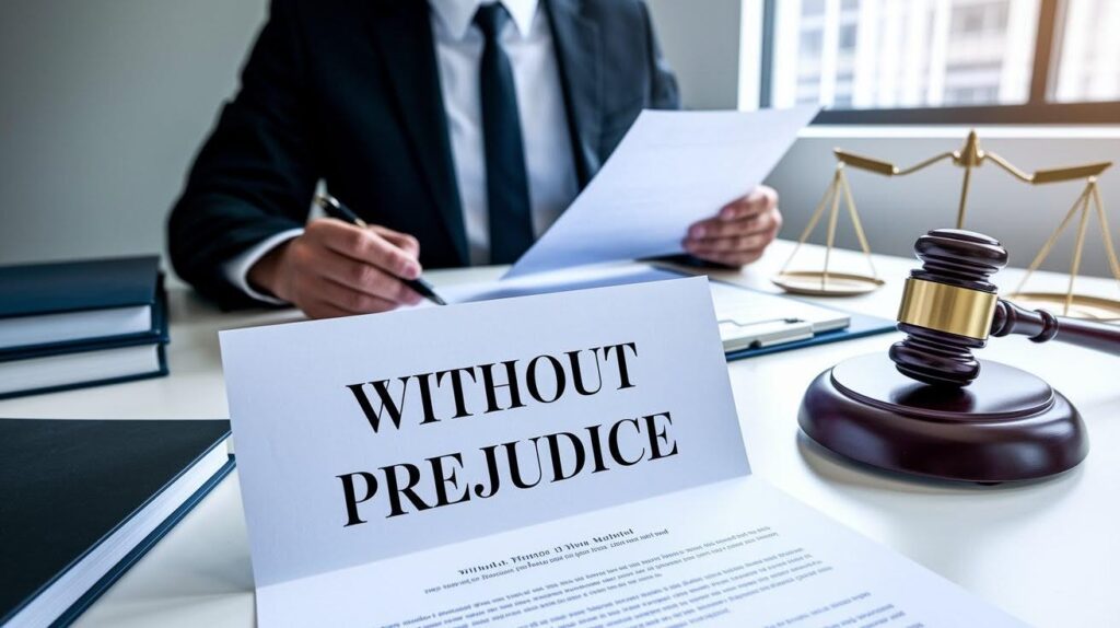 Without Prejudice Legal Meaning Explained Simply - LawForPublic